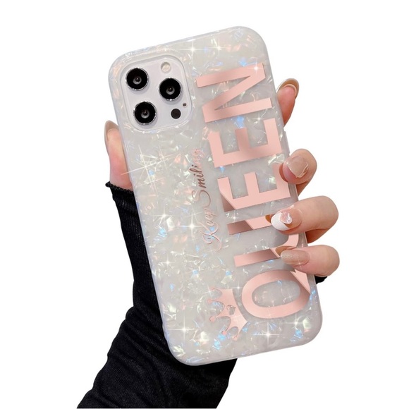 Accessories | Glutter Sparkling Case For Iphone 12 Pro Rose Gold Case ...